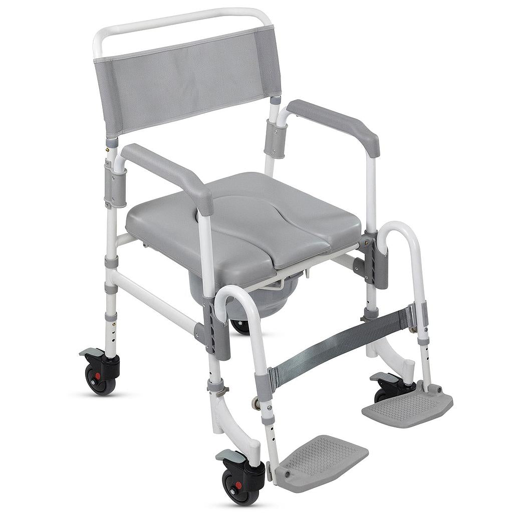 Shower Commode Transport Chair – Custom Mobility